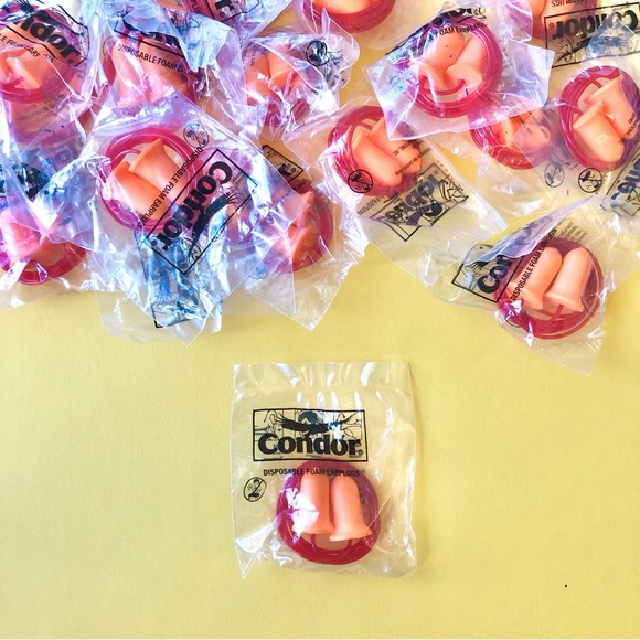 Other | Condor Disposable Corded Ear Plugs Bell Shape 2 Pairs | Poshmark